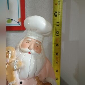 Holiday | Pink Santa Gingerbread Man Bakery Christmas Kitchen New ...